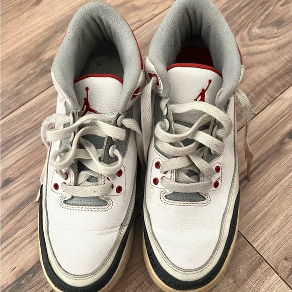 Jordan | Shoes | Air Jordan Retro Fire Red 3s | Poshmark
